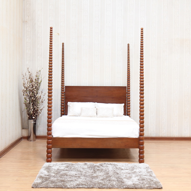 Bobbin Four Poster Bed Frame