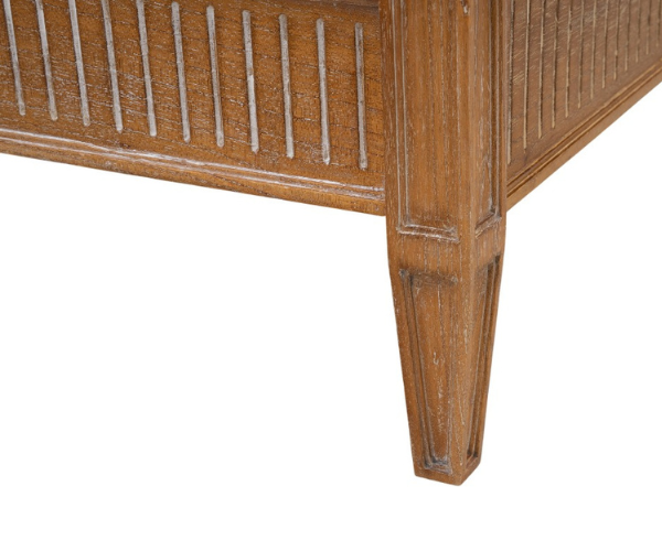 Camille French Rattan Bed Frame