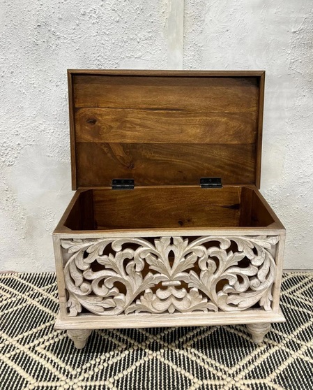 Mini Mango Wood Storage Box