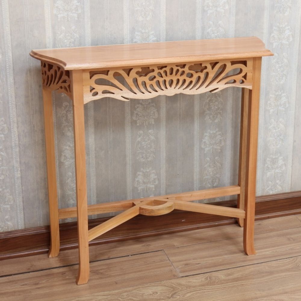 Fretwork Carved Console Table