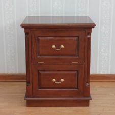 Solid Mahogany Printer File Chest