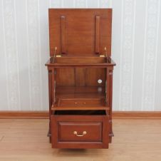 Solid Mahogany Printer File Chest