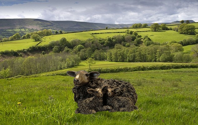 bronze sheep field - Lock Stock & Barrel Furniture Ltd