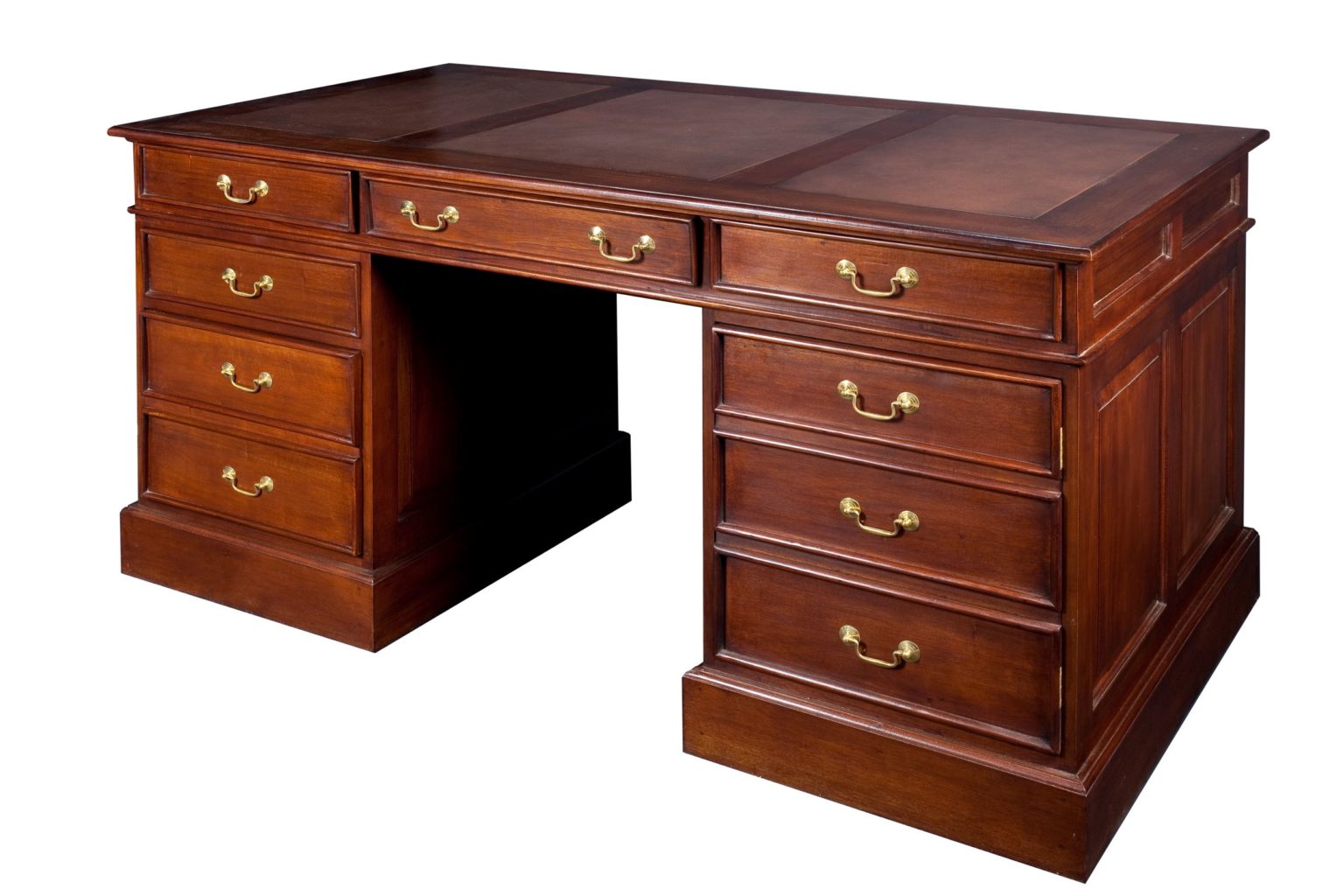 Mahogany Computer Desks - Lock Stock & Barrel Furniture Ltd
