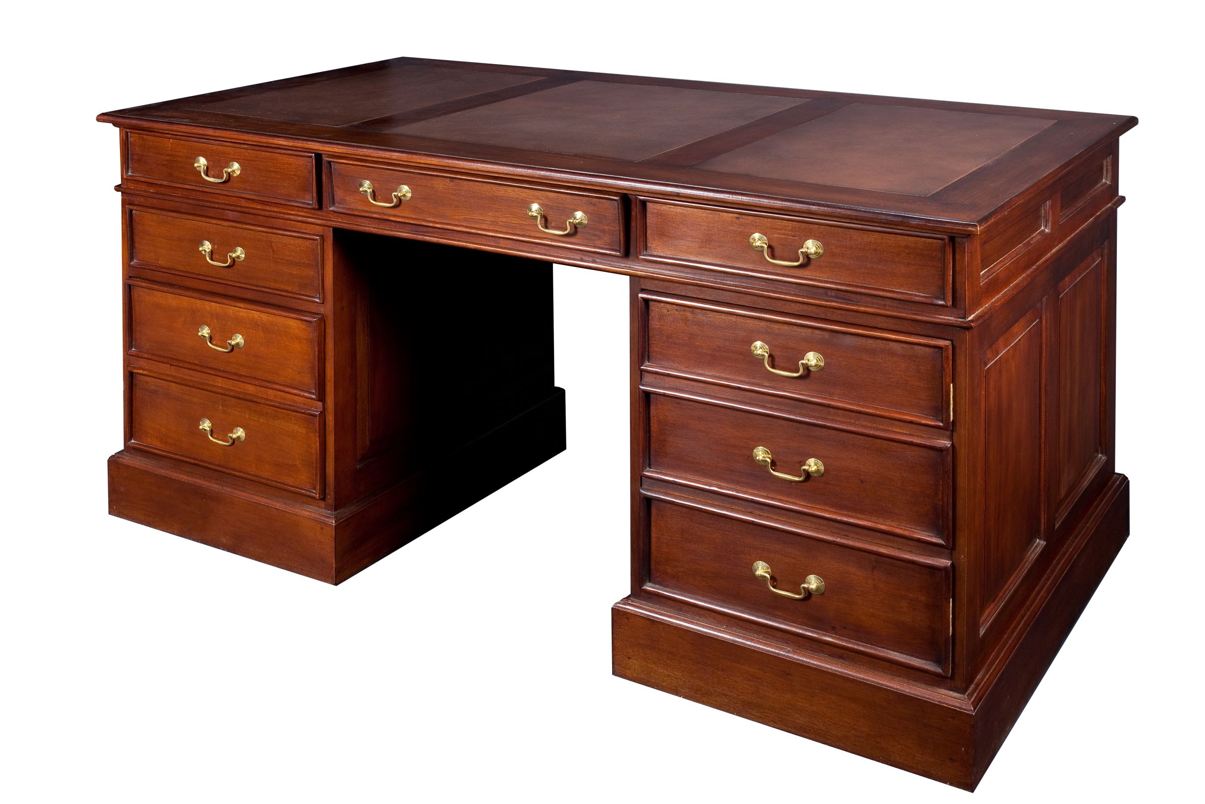 Mahogany Computer Desks - Lock Stock & Barrel Furniture Ltd