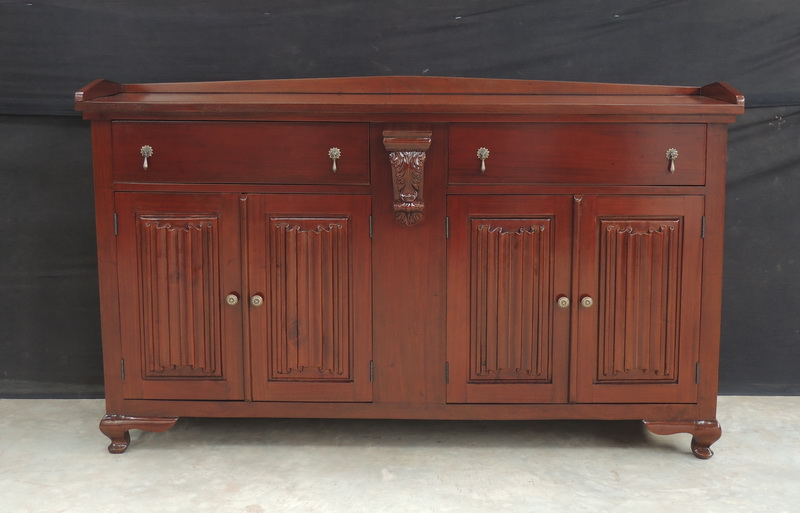 Bespoke-mahogany-sideboard - Lock Stock & Barrel Furniture Ltd